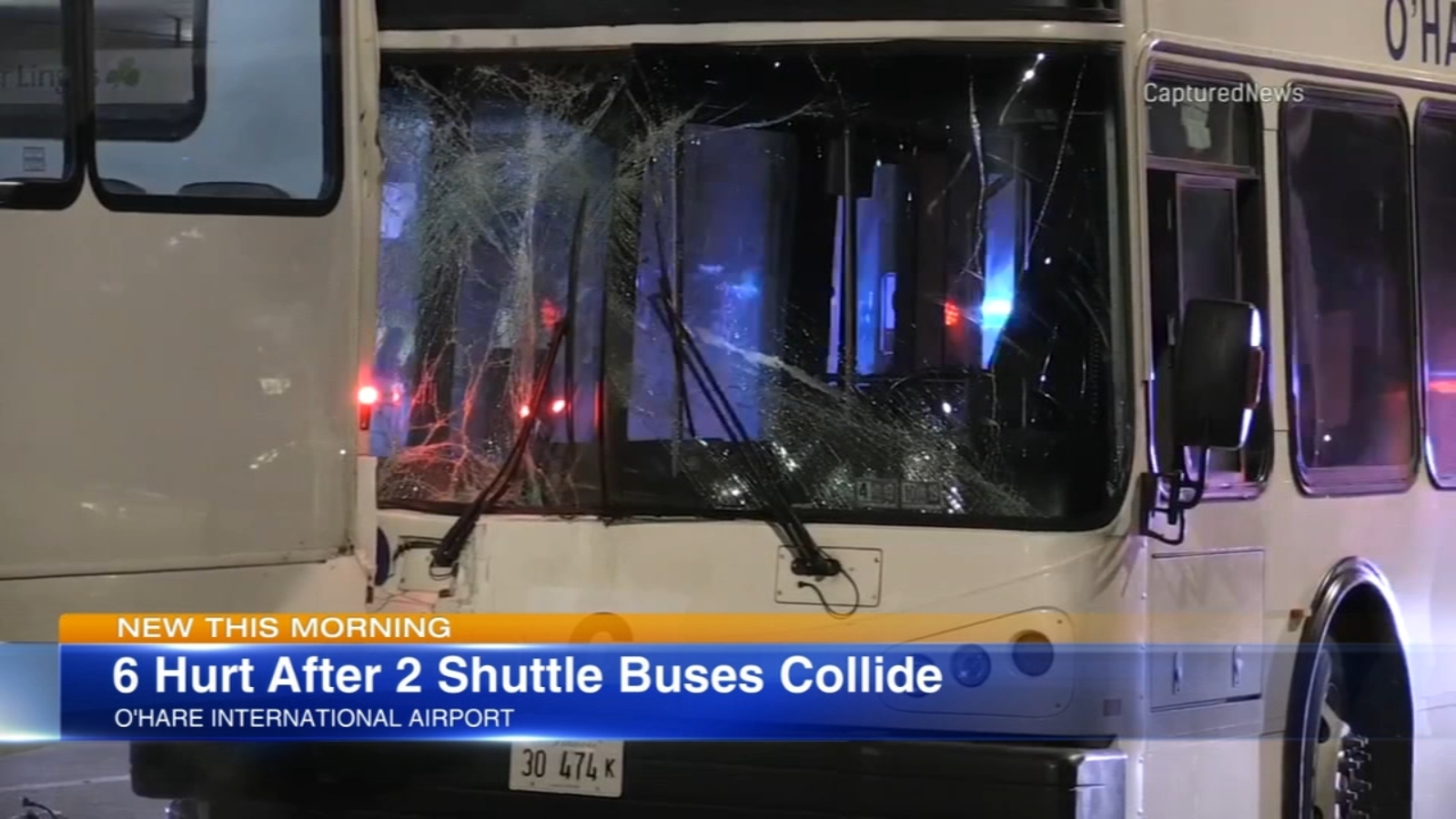 6 hospitalized after O'Hare parking lot shuttle crash - ABC7 Chicago