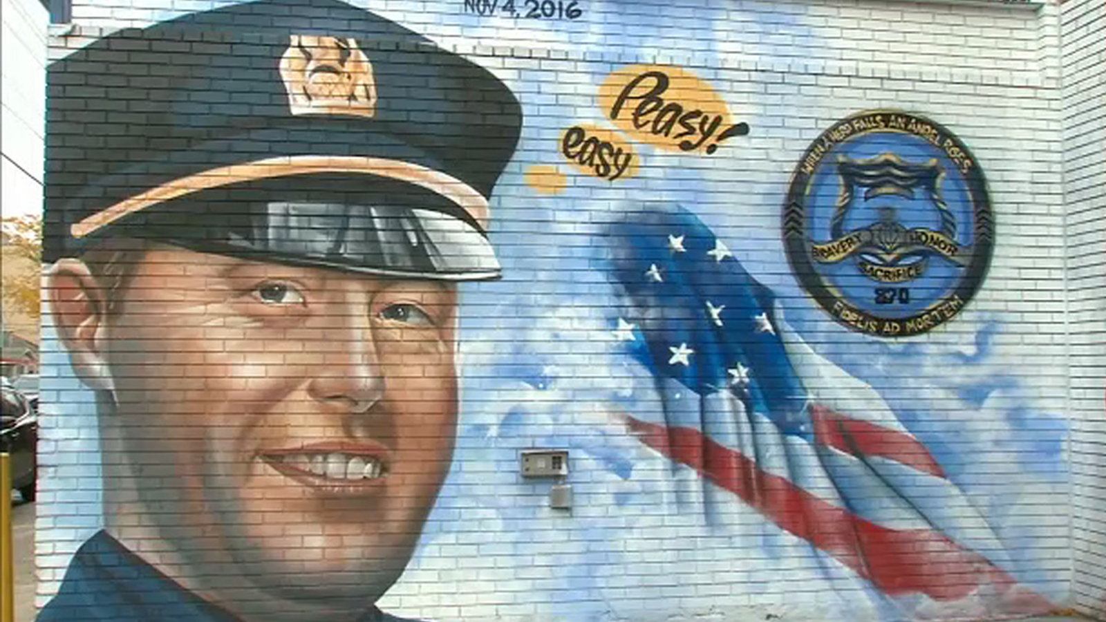 Bronx mural unveiled, marathon run in memory of NYPD Sergeant Paul ...