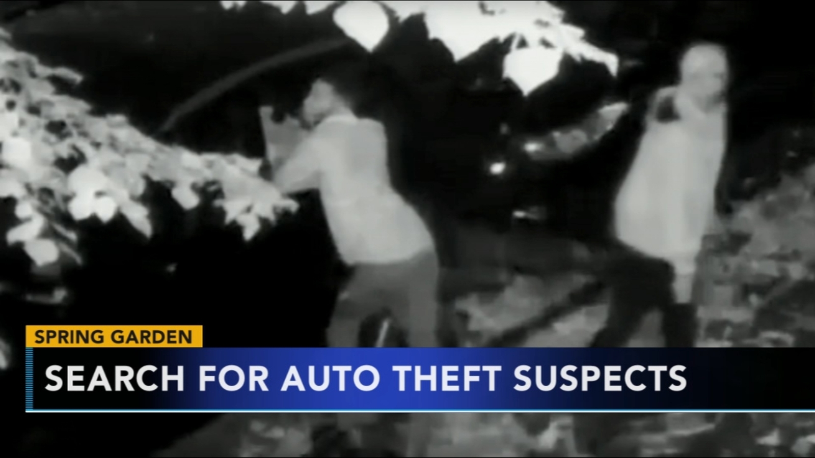 Search for auto theft suspects in Spring Garden - 6abc Philadelphia