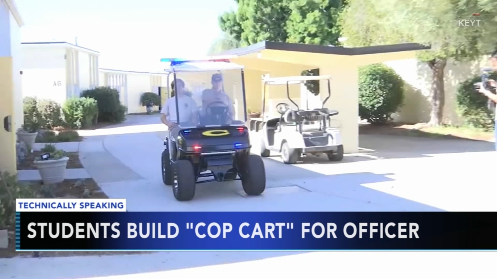 Students build mini cop car for school resource officer - 6abc Philadelphia