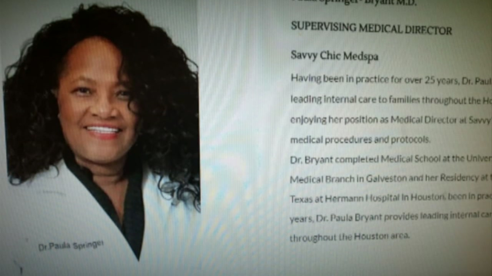 Paula Springer-Bryant accused in illegal Botox case at Spring spa ...