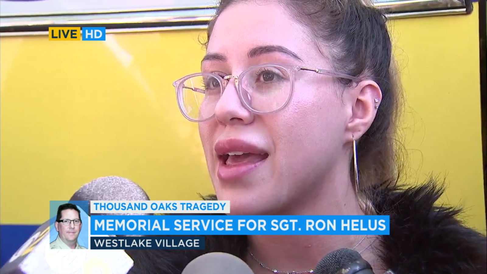 Thousand Oaks tragedy: Malibu woman credits Sgt. Ron Helus with saving ...