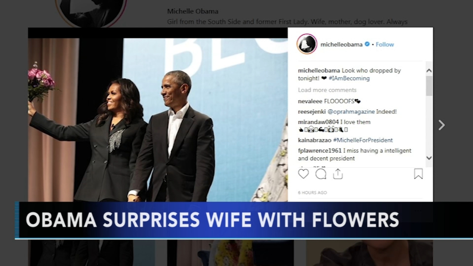 Barack Obama surprise guest at Michelle Obama's book show - 6abc ...