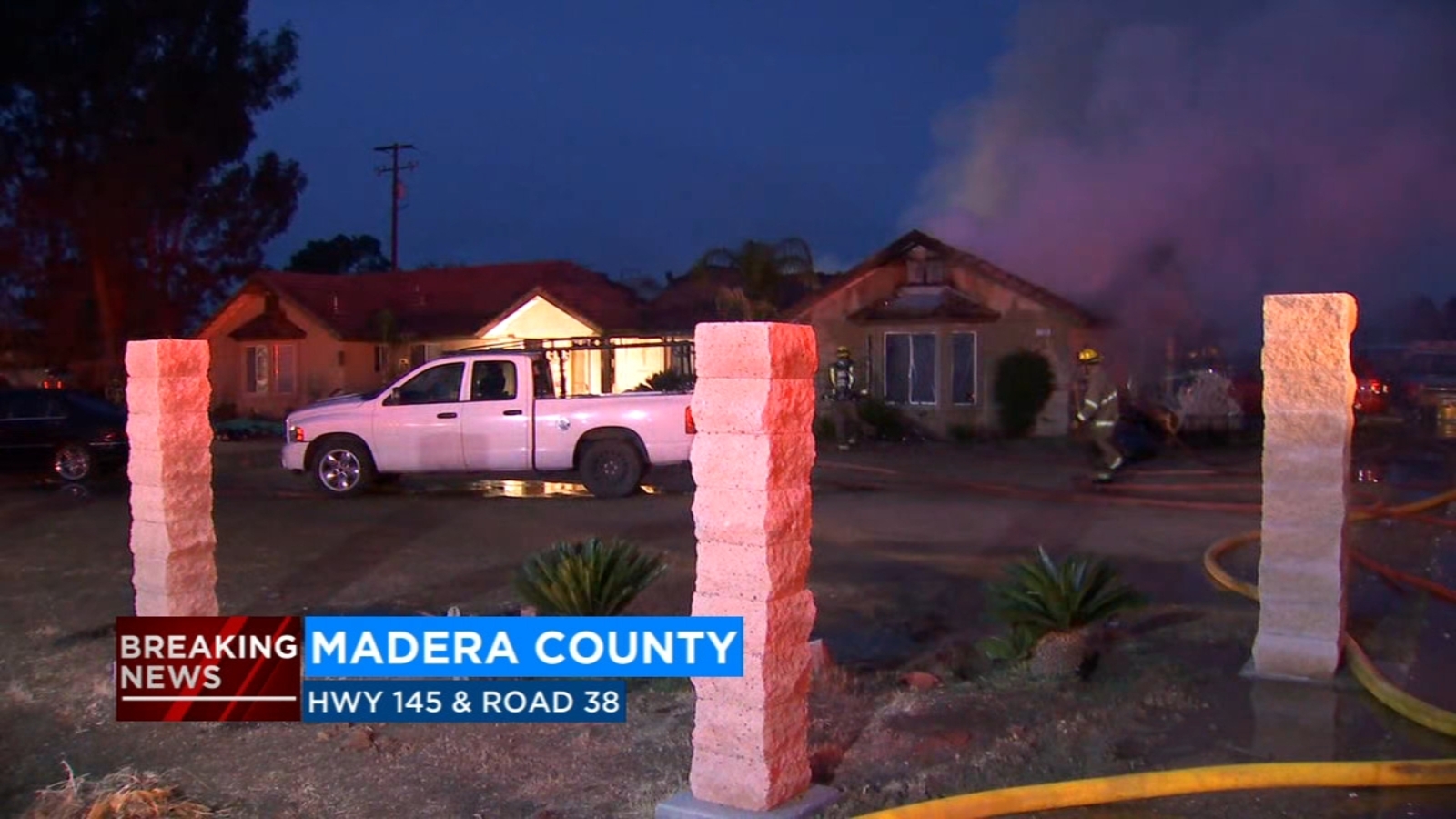 Fire breaks out in Madera home, crews battle blaze - ABC30 Fresno