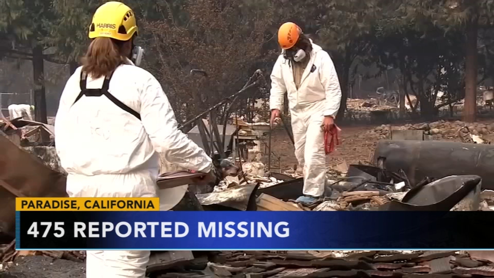 Rain tamps down California fire but turns grim search soggy - 6abc ...