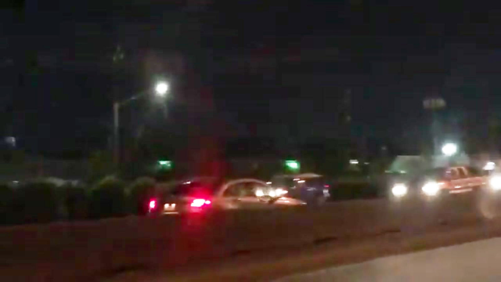 Abc13 Crew Captures Driver Going Wrong Way On I 45 Northbound Abc13