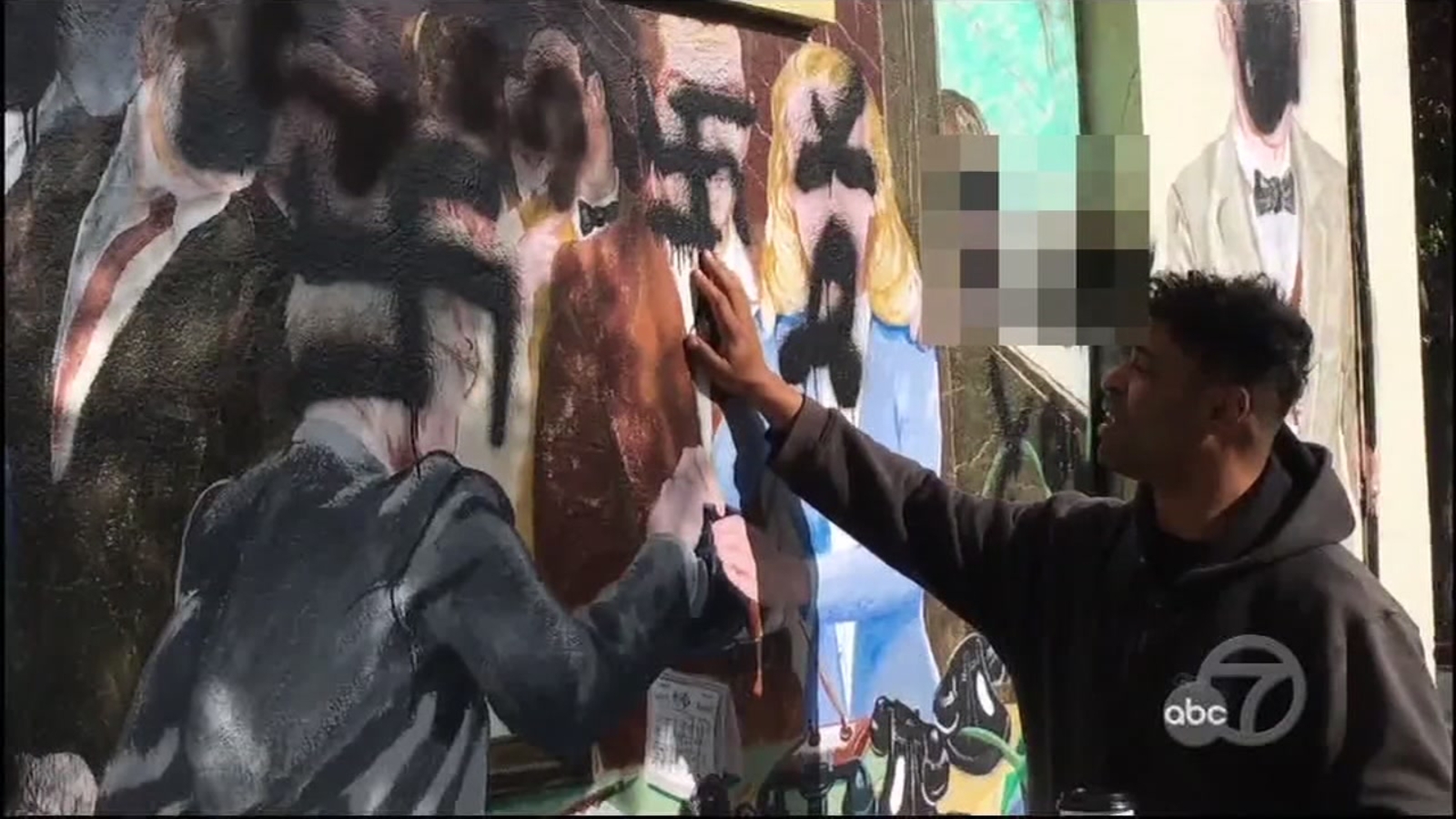 Vandal covers Antioch churches, buildings with swastikas and hate ...