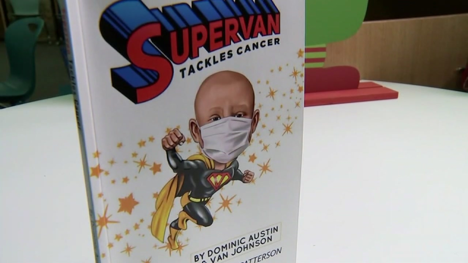 SUPERVAN: NFL's Dominic Austin co-authors cancer book with Texas child ...