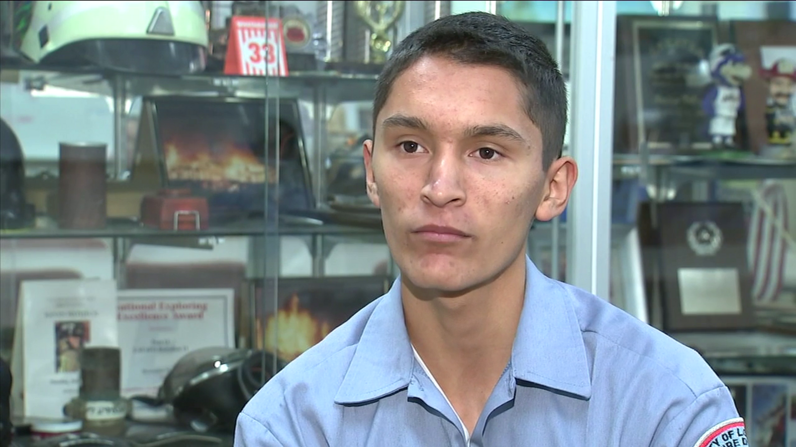 Cool Kid Felipe Nava is LA County firefighter explorer, and much more ...