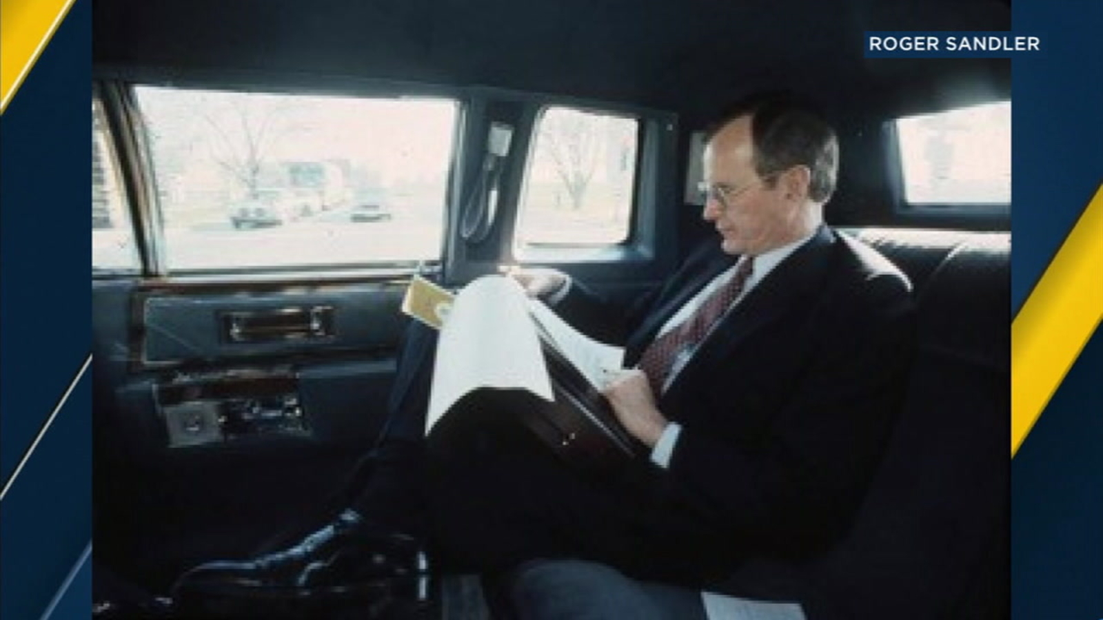 Photojournalist recalls 12-year assignment covering George HW Bush ...