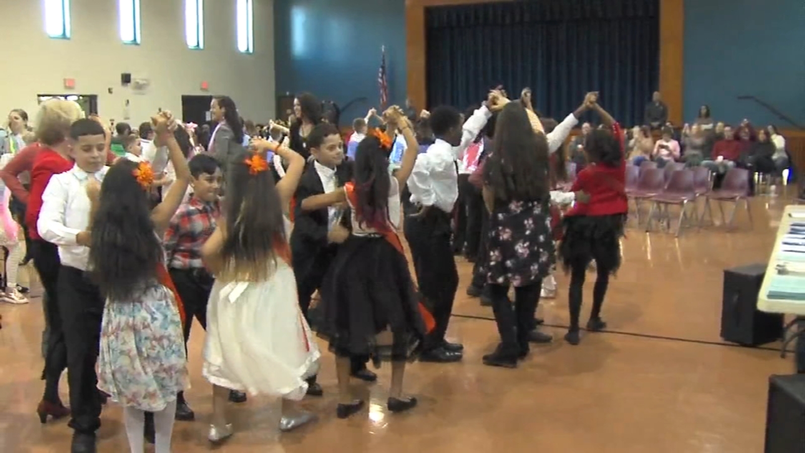 Students show off fancy footwork for Dancing Classrooms Philly in ...