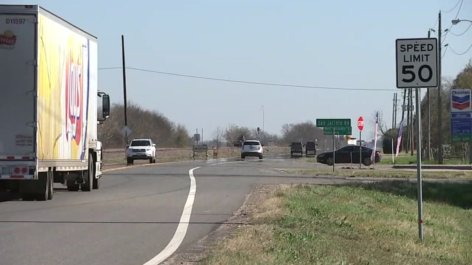 Speed limit reduce in part of State Highway 36 in Orchard, Texas ...