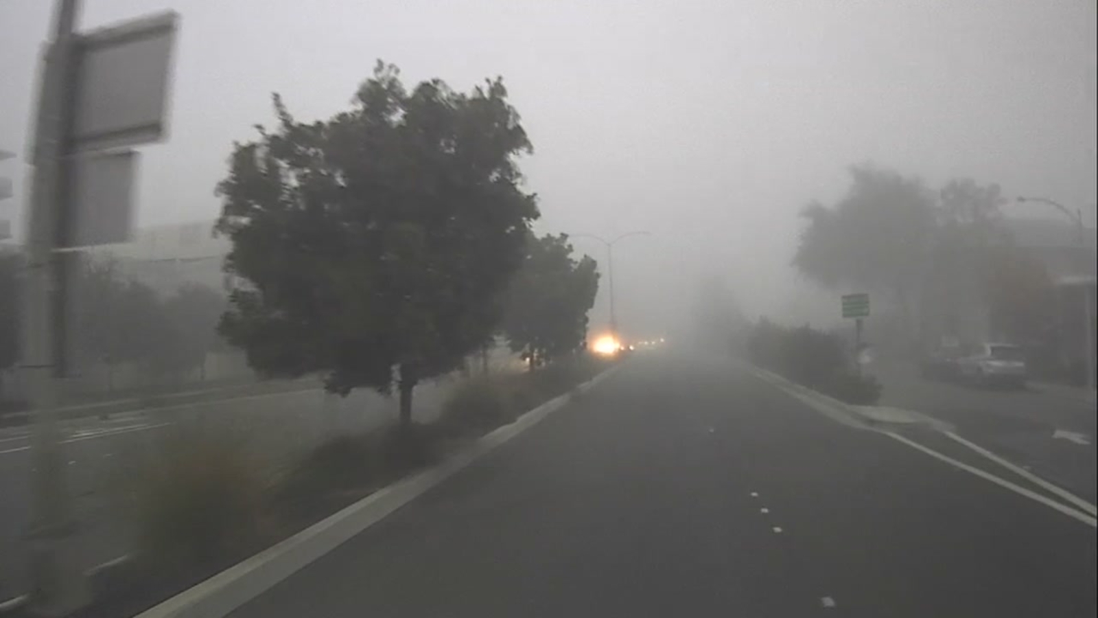 Dense fog returns Wednesday creating hazardous driving conditions ...