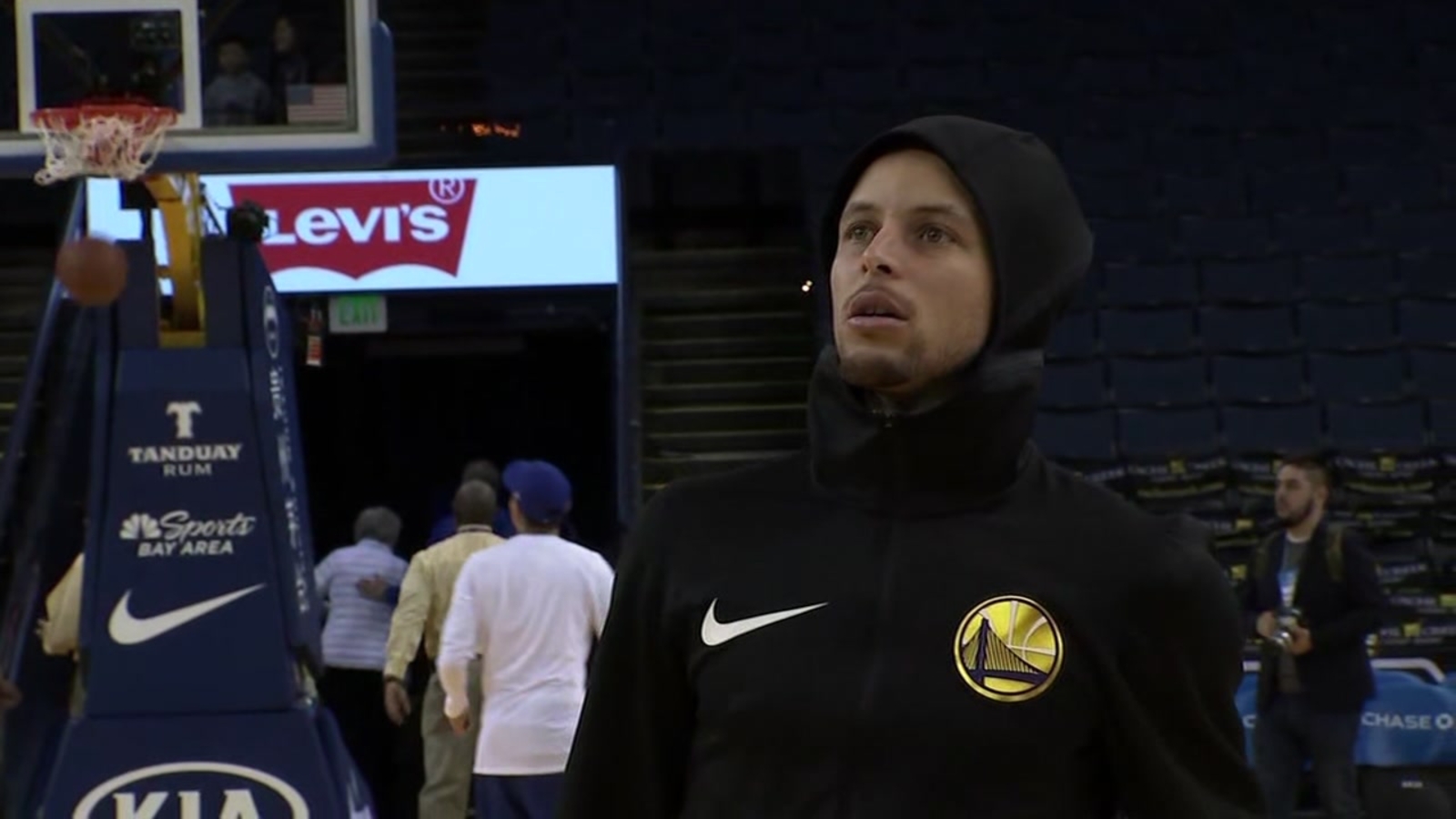 Warriors star Stephen Curry says he was joking about moon landing ...