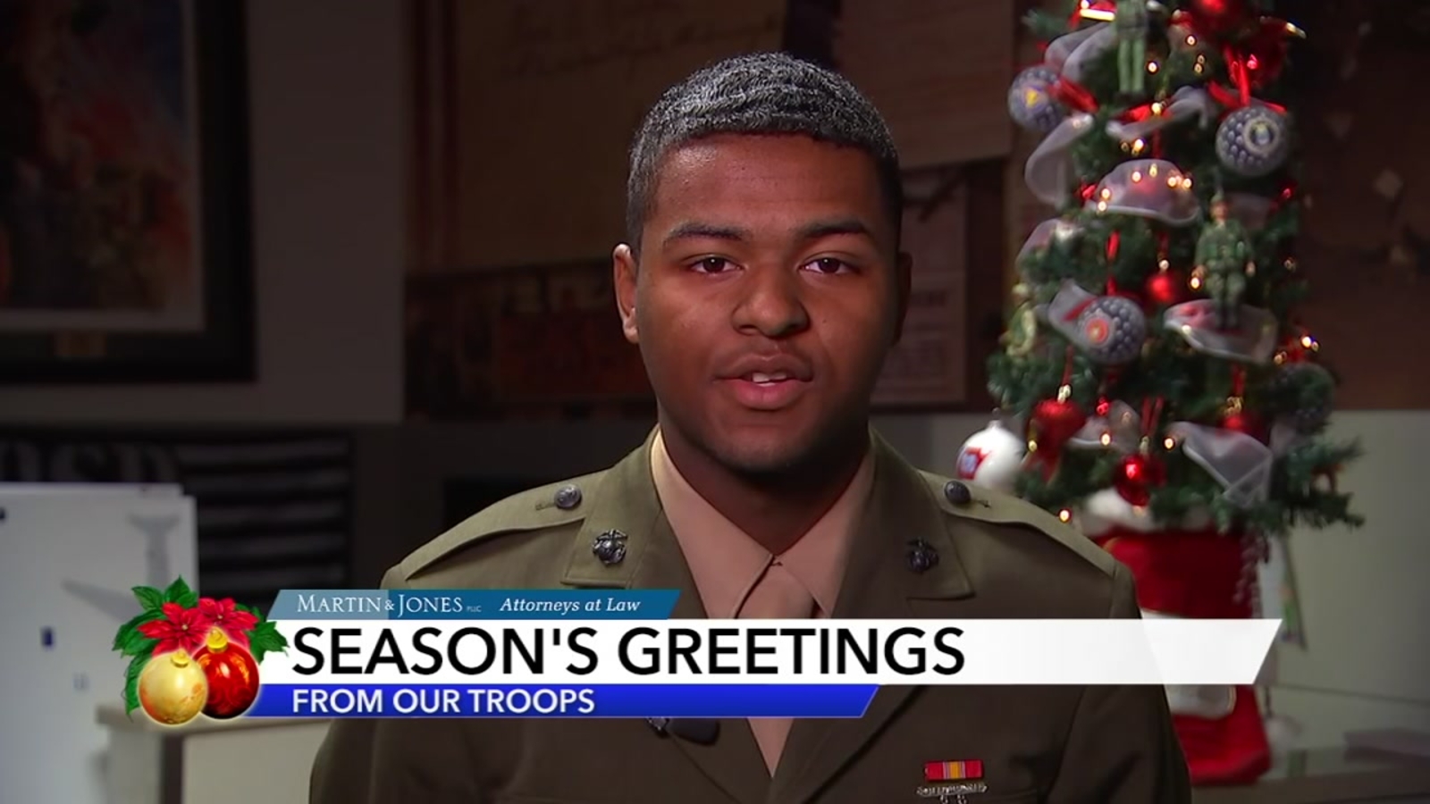 Season's Greetings from Private Jeremy Neal - ABC11 Raleigh-Durham
