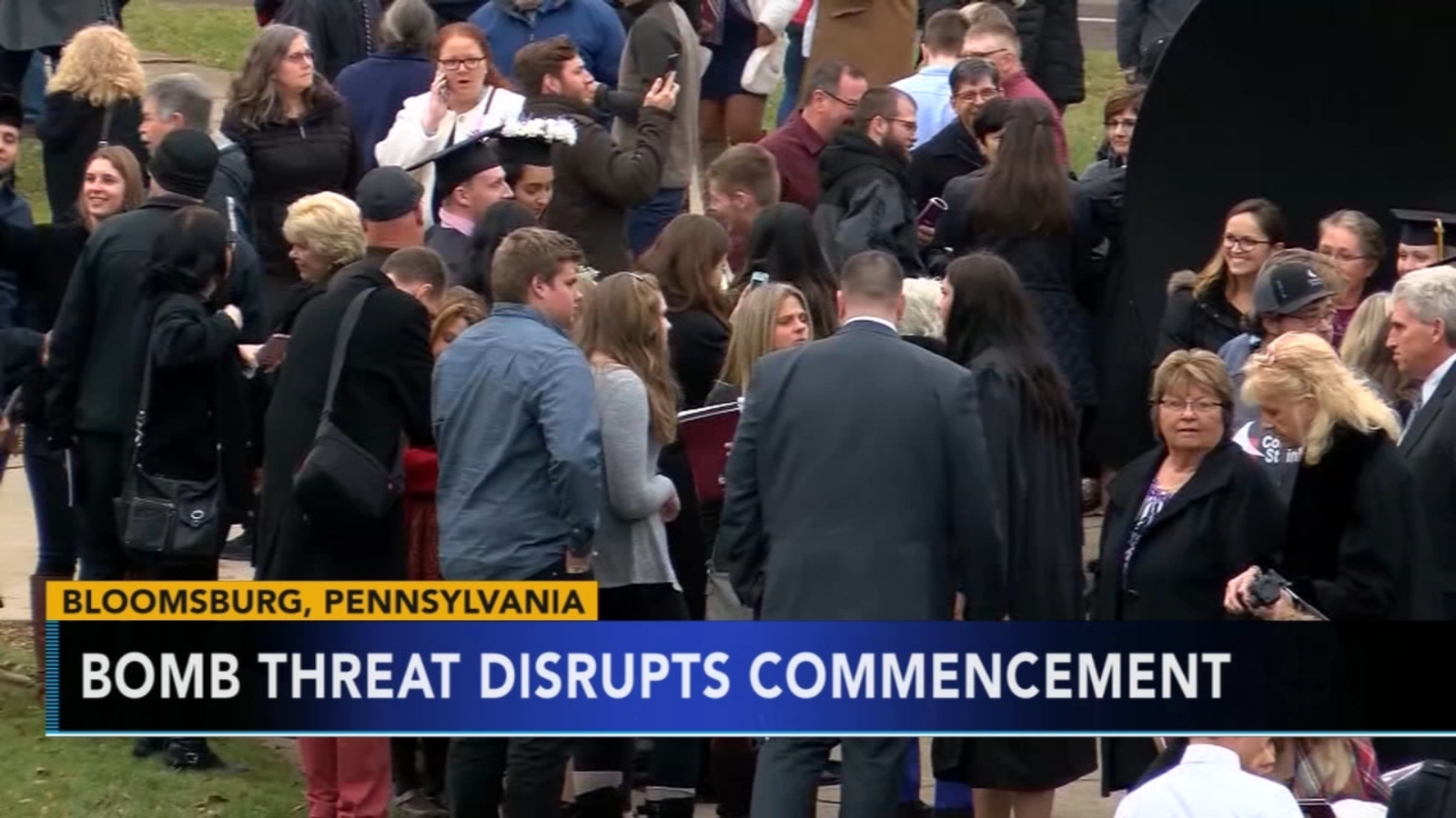 Bomb threat disrupts graduation ceremonies at Bloomsburg University ...