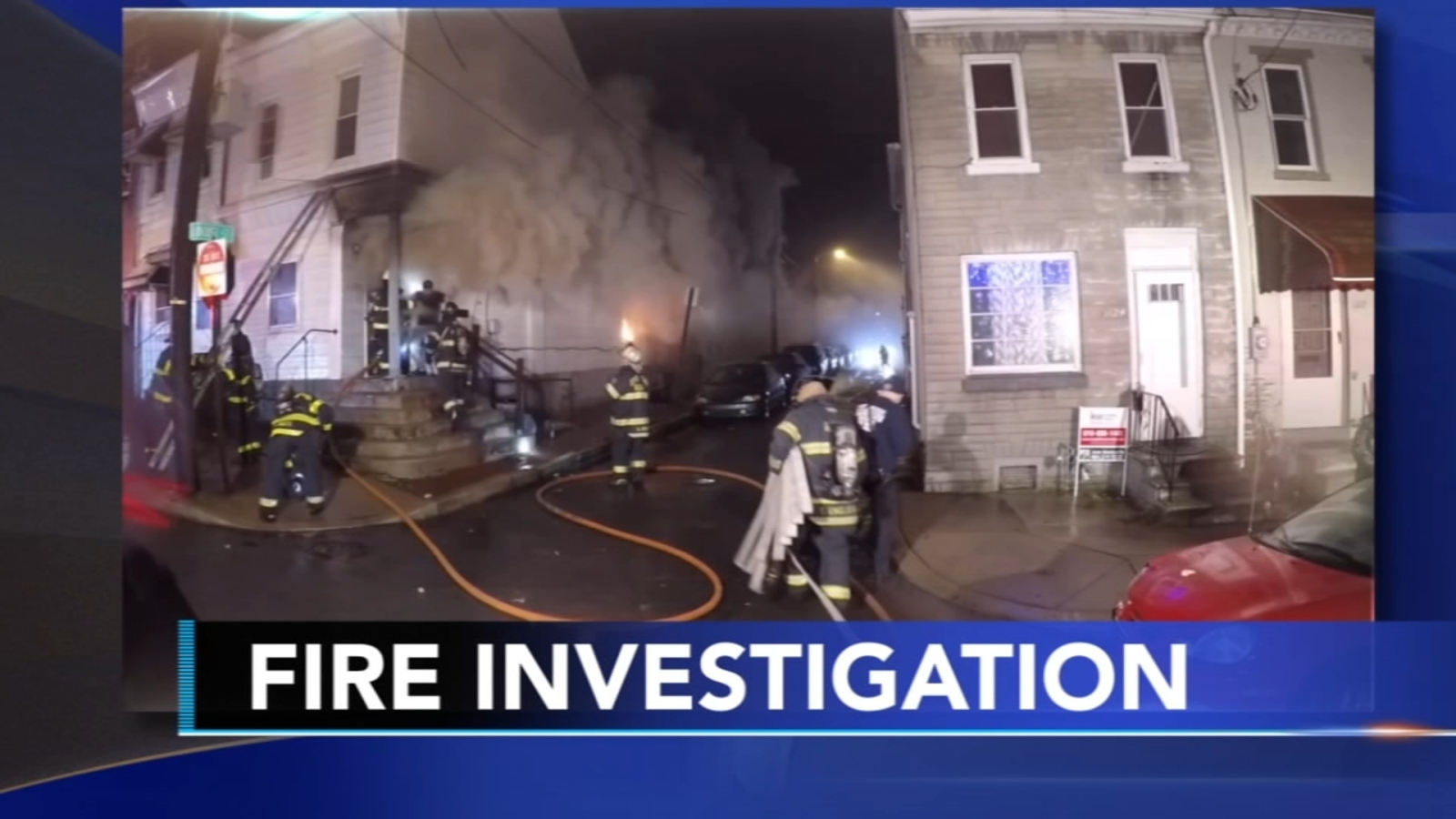 Man stopped twice from entering burning building in Reading - 6abc ...