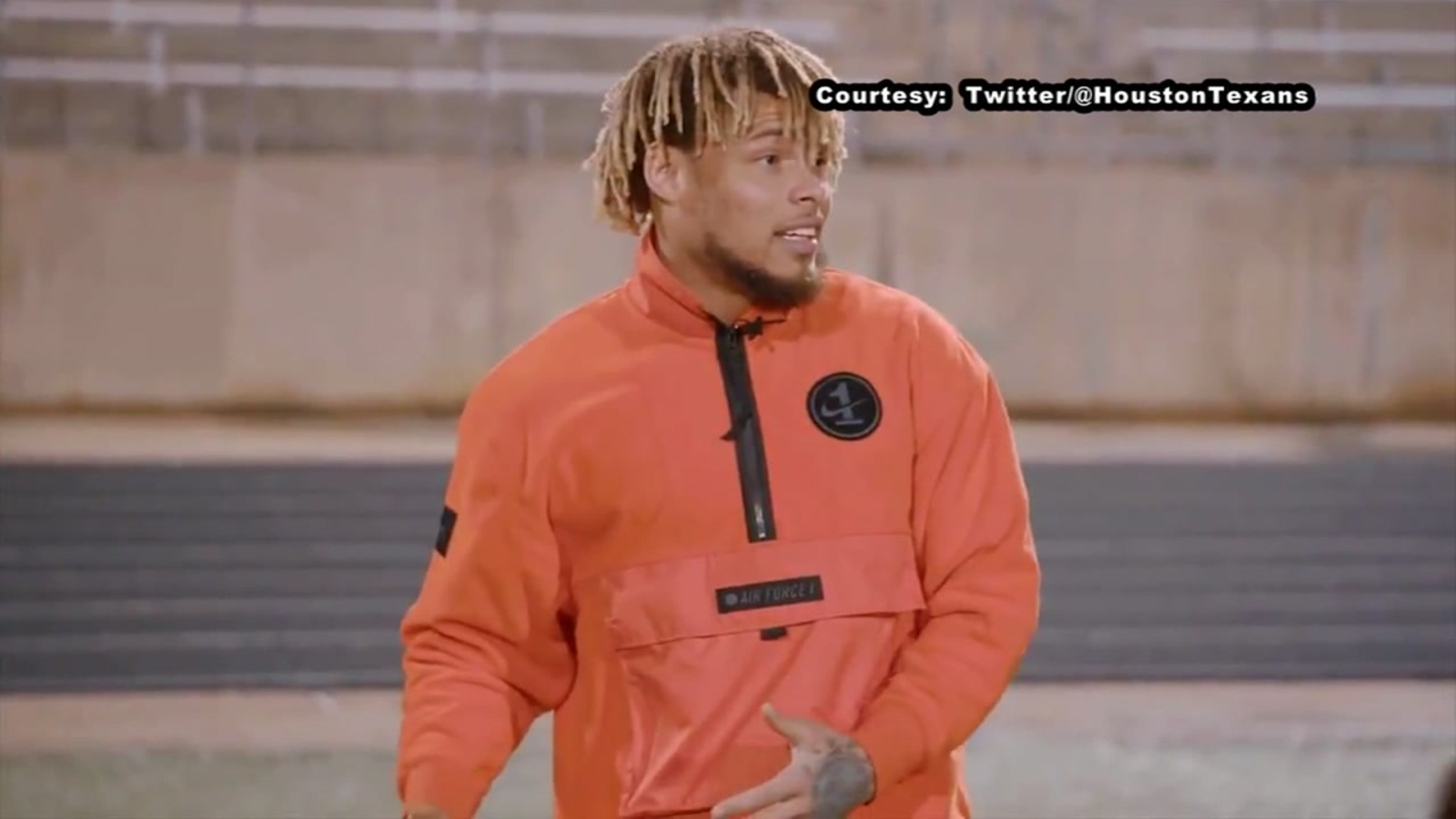 Tyrann Mathieu visits Marshall HS still stricken by teammate's death ...