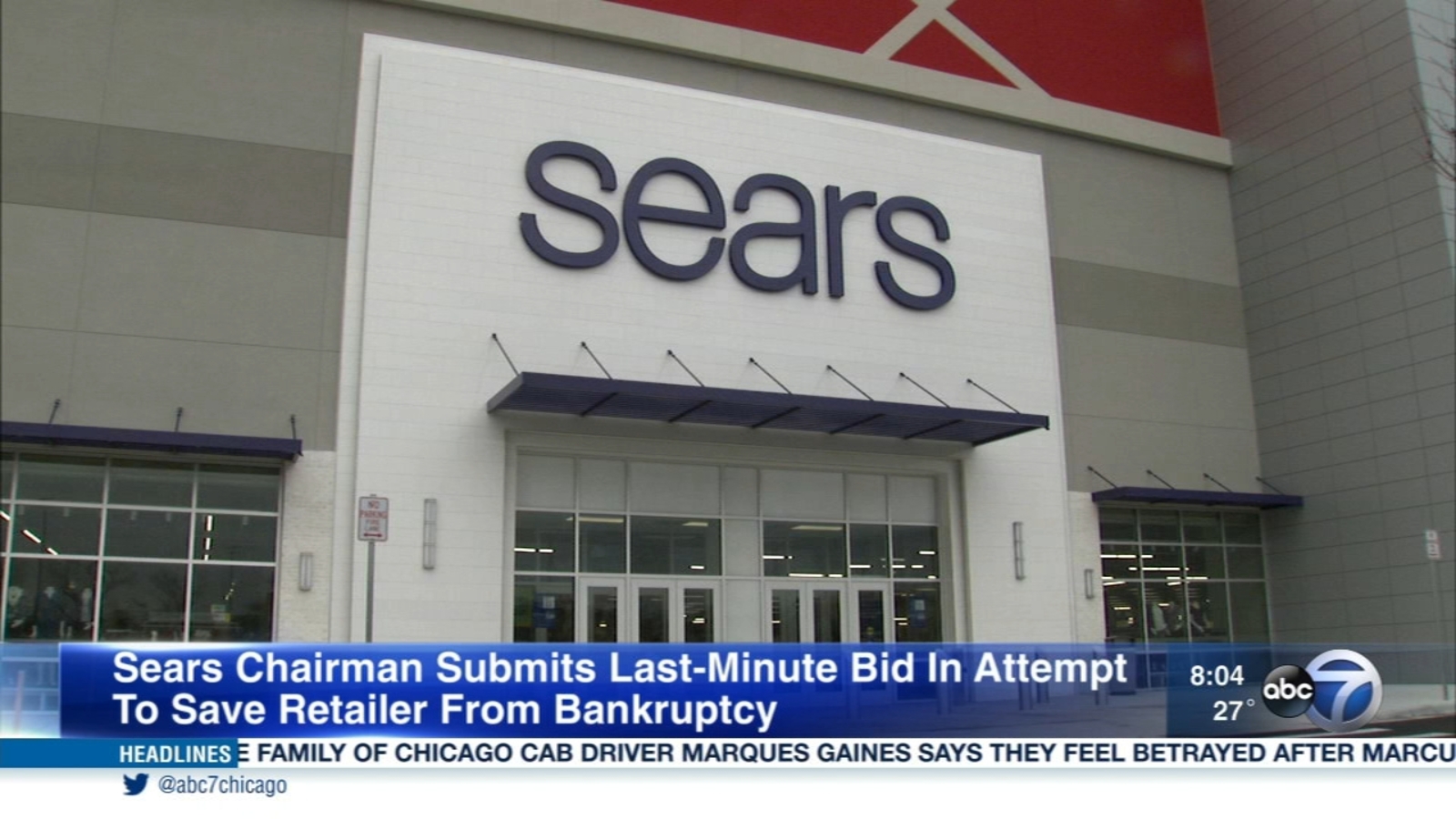 Sears chairman makes last-minute, $4.4B bid to save company - ABC13 Houston