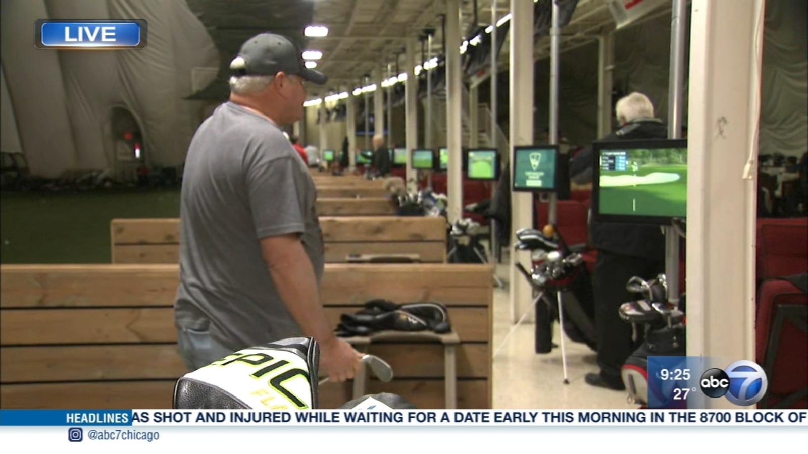 The Mistwood Golf Dome uses interactive technology to help players ...