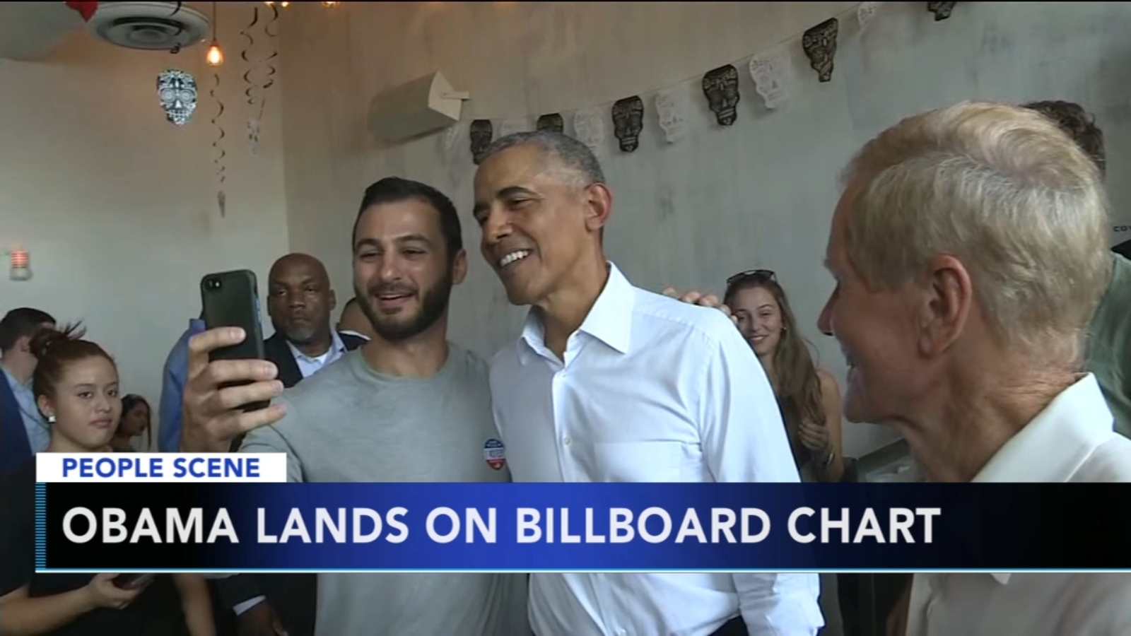 Obama lands on Billboard Top 100 chart - 6abc Philadelphia