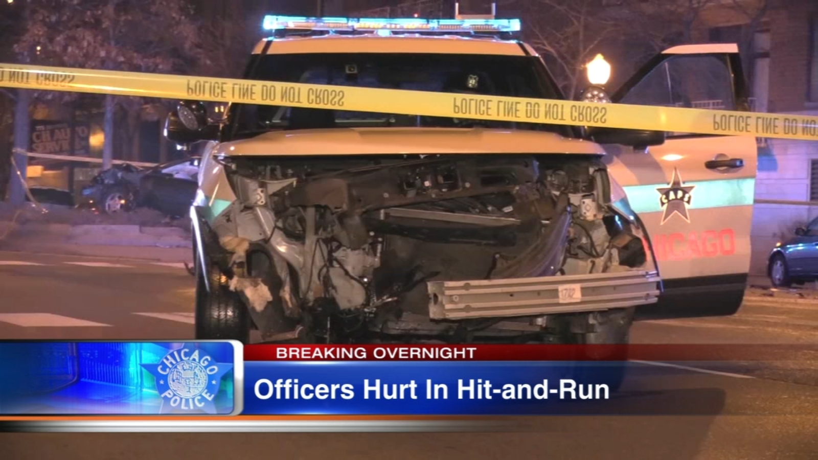 2 CPD officers hurt in hit-and-run crash - ABC7 Chicago