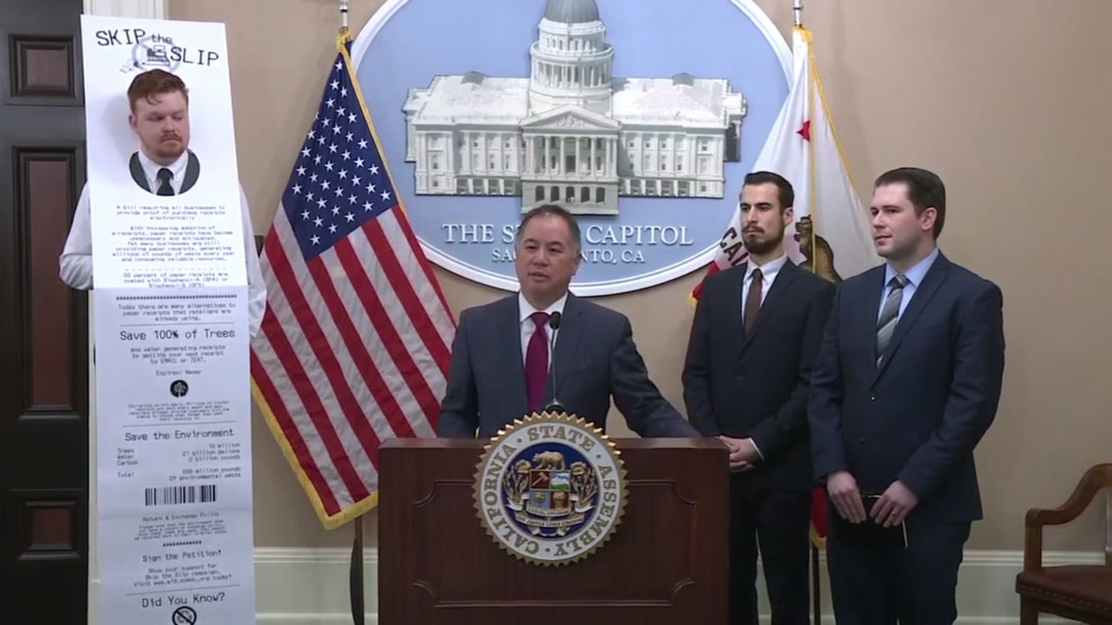 State Assemblymember Phil Ting introducing bill aimed at making paper ...