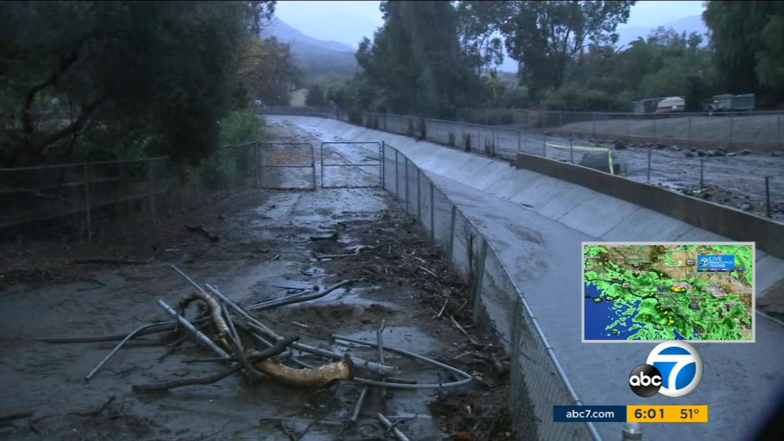 Voluntary evacuations in place in Holy Fire burn area - ABC7 Los Angeles