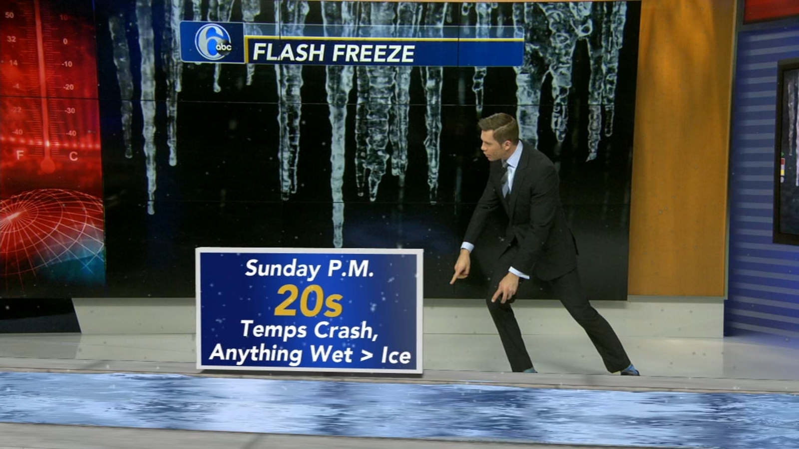 Flash Freeze: Adam Joseph explains possible icy issue for Sunday - 6abc ...