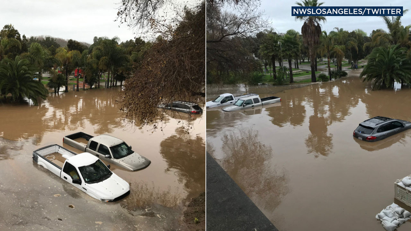 Rain floods Ventura RV park, prompts evacuation - ABC7 Los Angeles