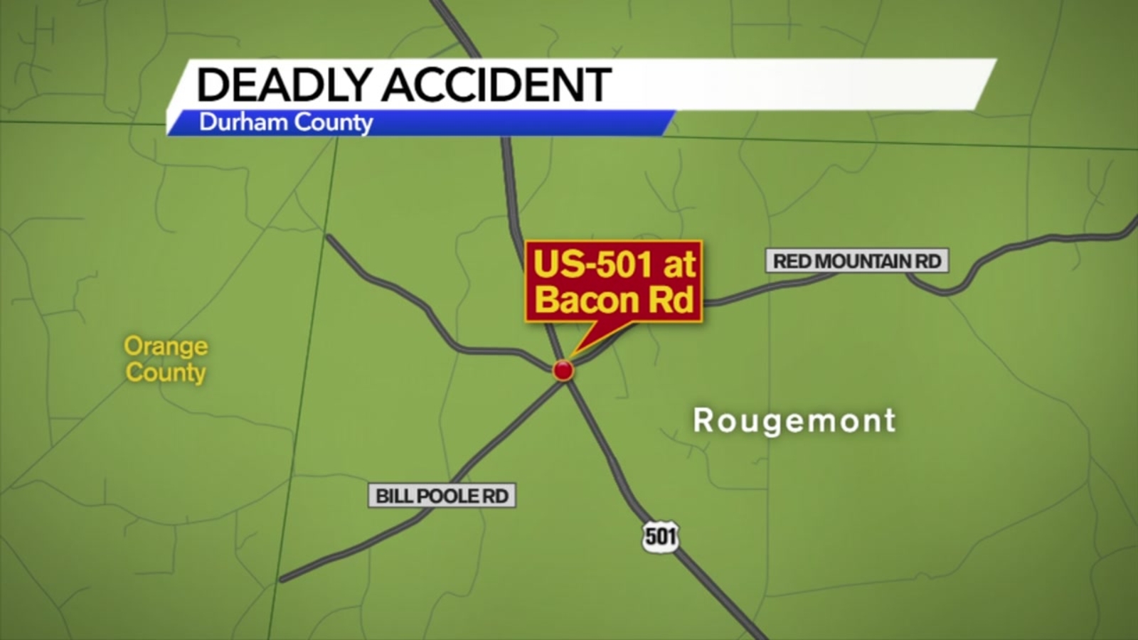 North and southbound lanes of Highway 501 reopen in Rougemont after ...