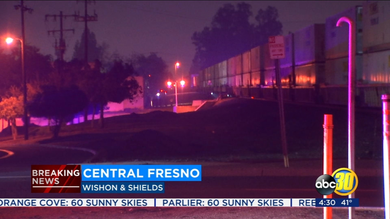 Man Hit And Killed By Train In Central Fresno Abc30 Fresno