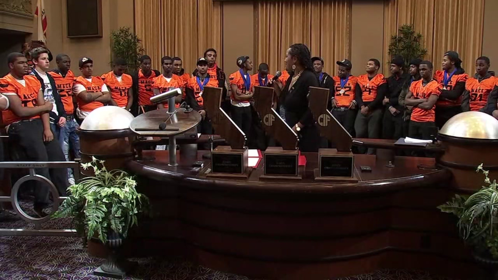 West Oakland's McClymonds High School celebrates third straight state ...