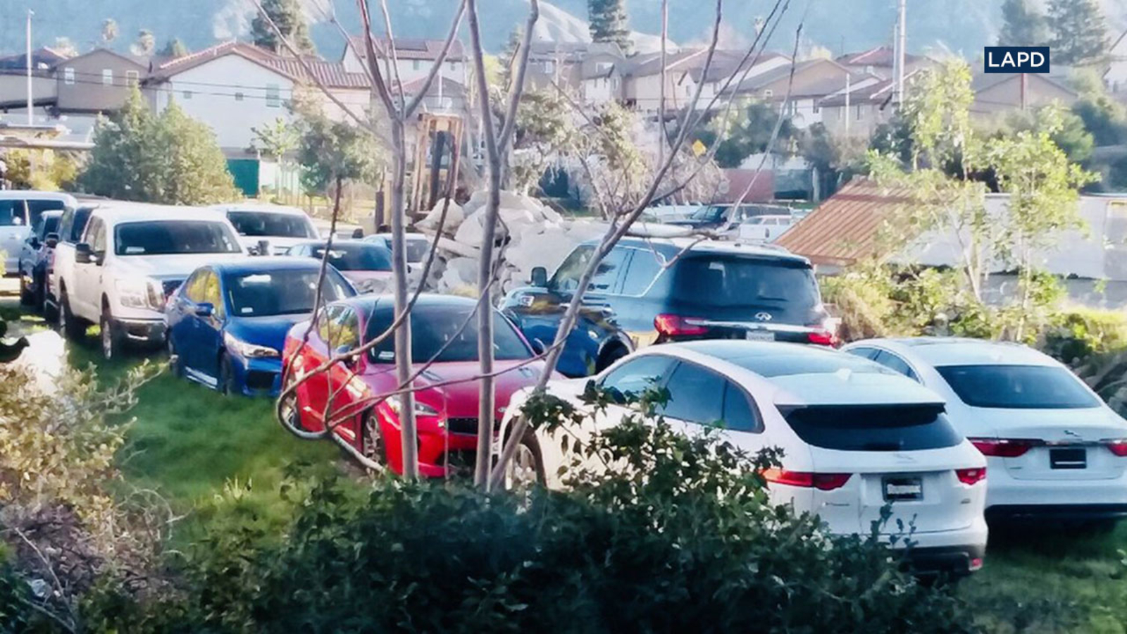 LAPD impounds 21 suspicious vehicles after LoJack hit leads to Sylmar ...