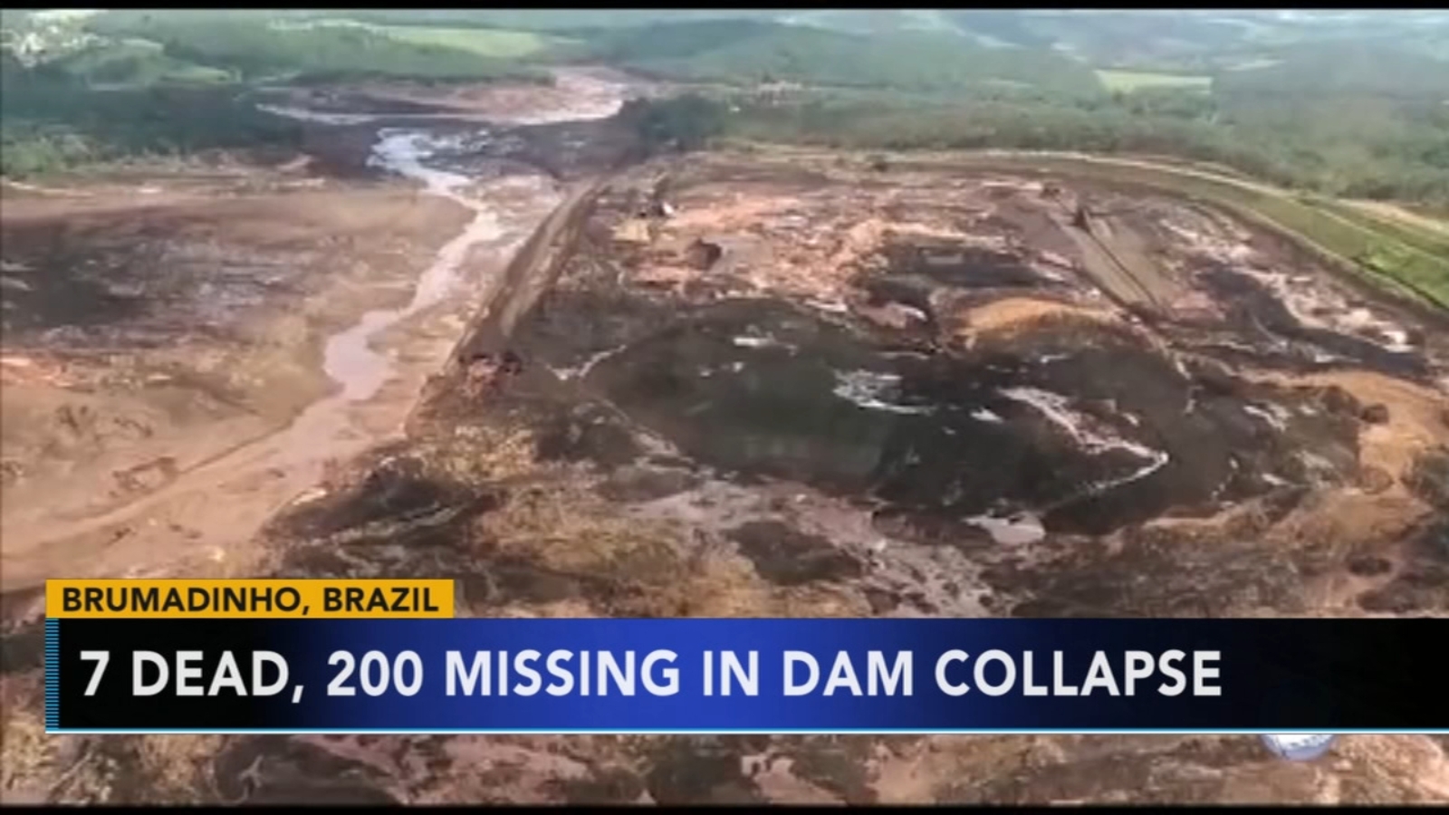 Search on for up to 200 missing after Brazil dam collapse - 6abc ...