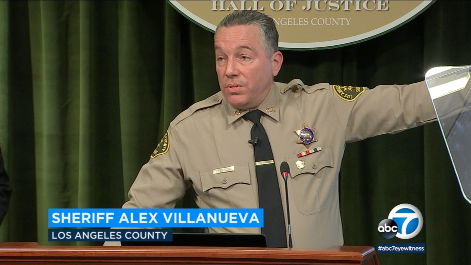 Sheriff Villanueva defends rehiring of deputy accused of domestic ...