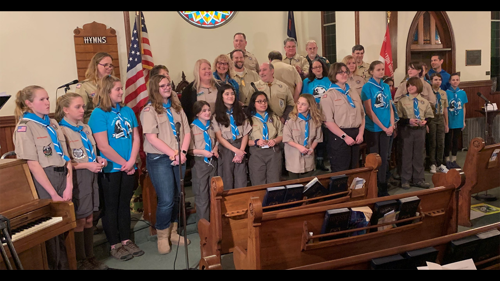17 girls inducted into Scouts BSA in West Chester - 6abc Philadelphia