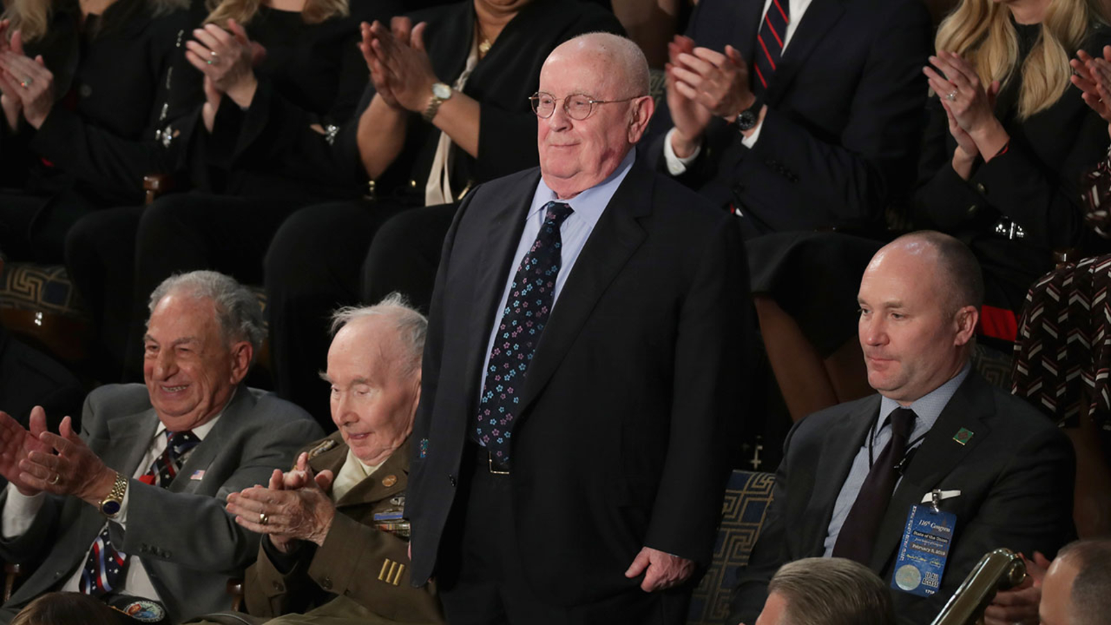 State of the Union guests sing 'Happy Birthday' to Judah Samet, who ...