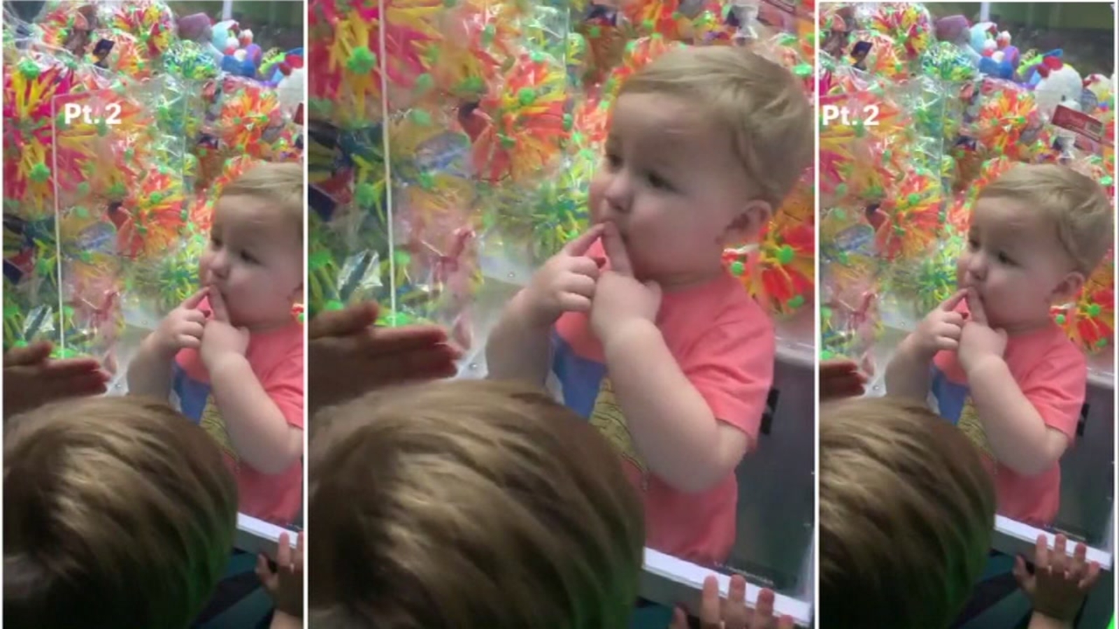 2-year-old gets stuck in claw machine - ABC11 Raleigh-Durham