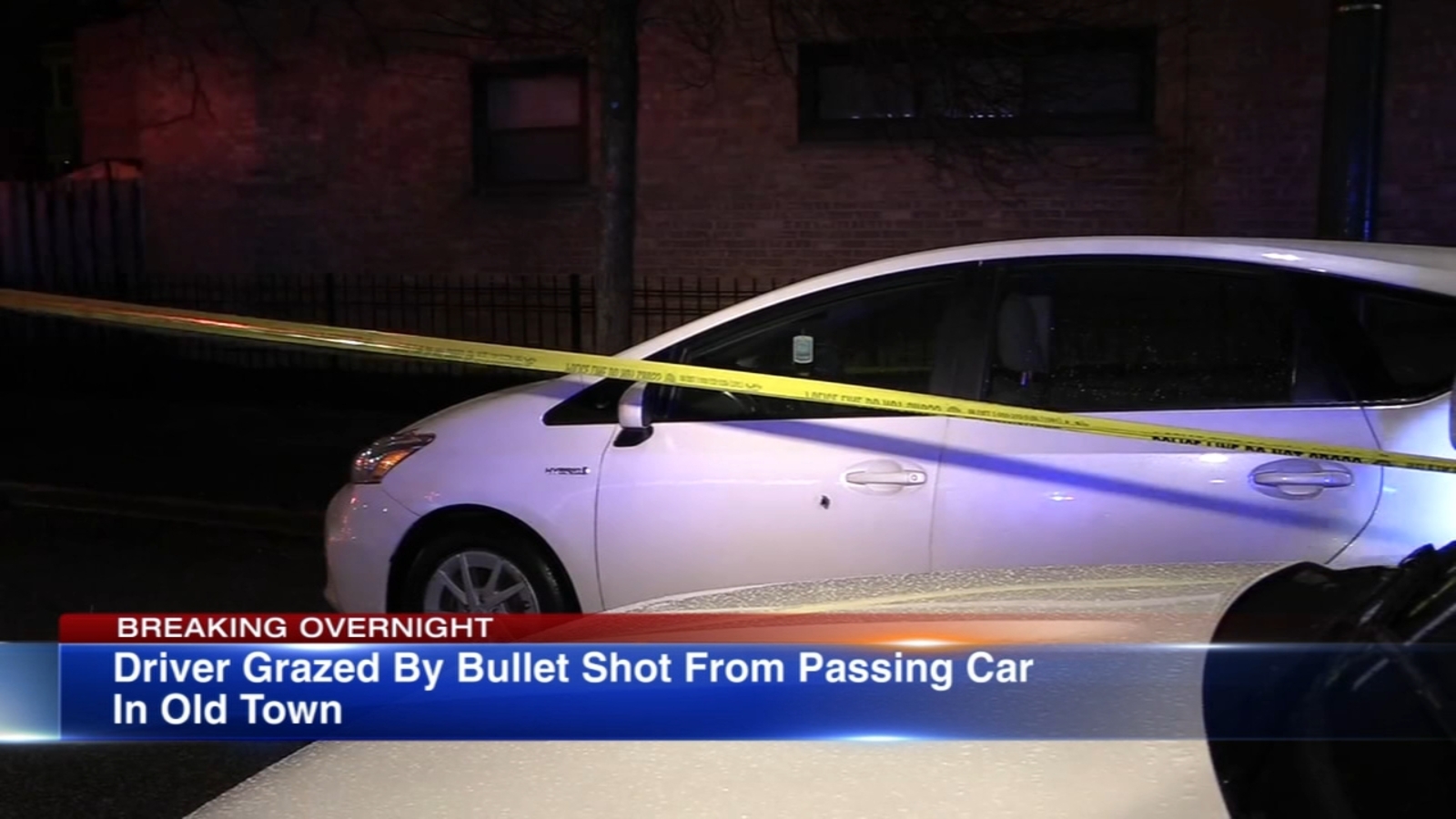 Man, 28, shot while driving in Old Town - ABC7 Chicago