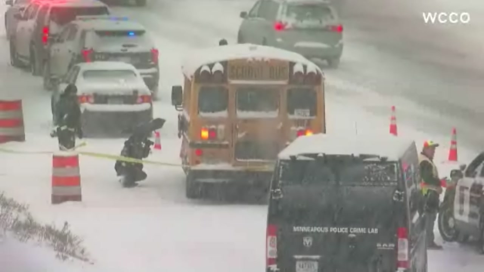 Man shot into school bus, hit driver in the head after minor crash ...