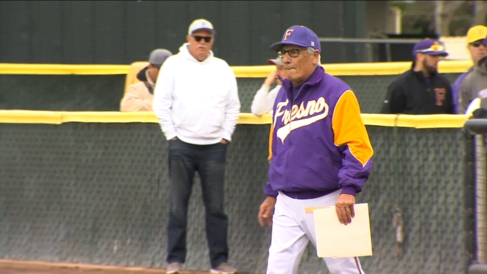 Fresno High School names baseball field after long-time coach Ken Papi ...