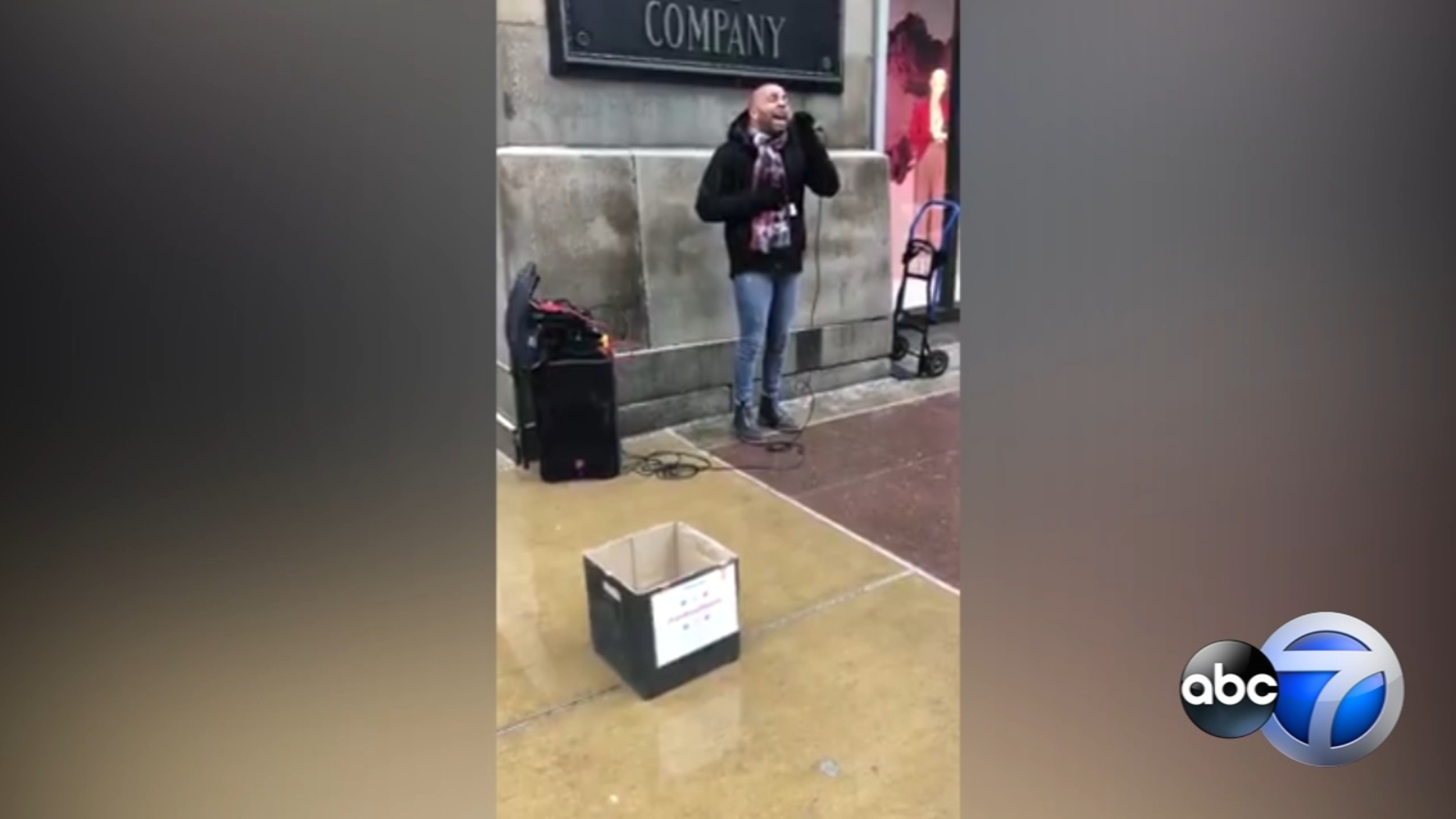 WATCH: Chicago singer Andrew Johnston performs outside State Street ...