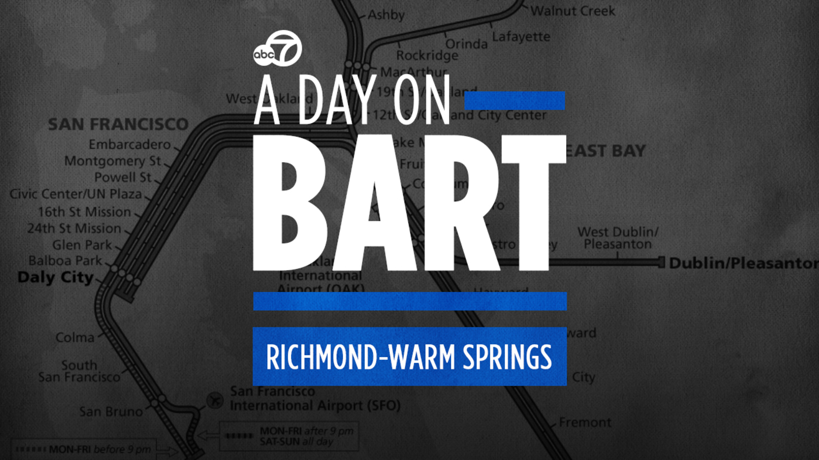 A Day on BART: What it's like to commute at night - ABC7 San Francisco