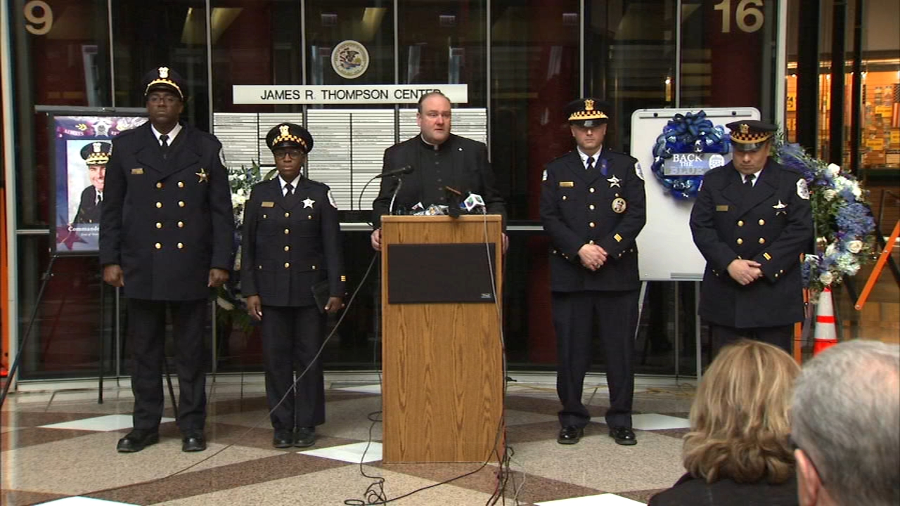 Memorial service for CPD Commander Paul Bauer to mark 1 year ...