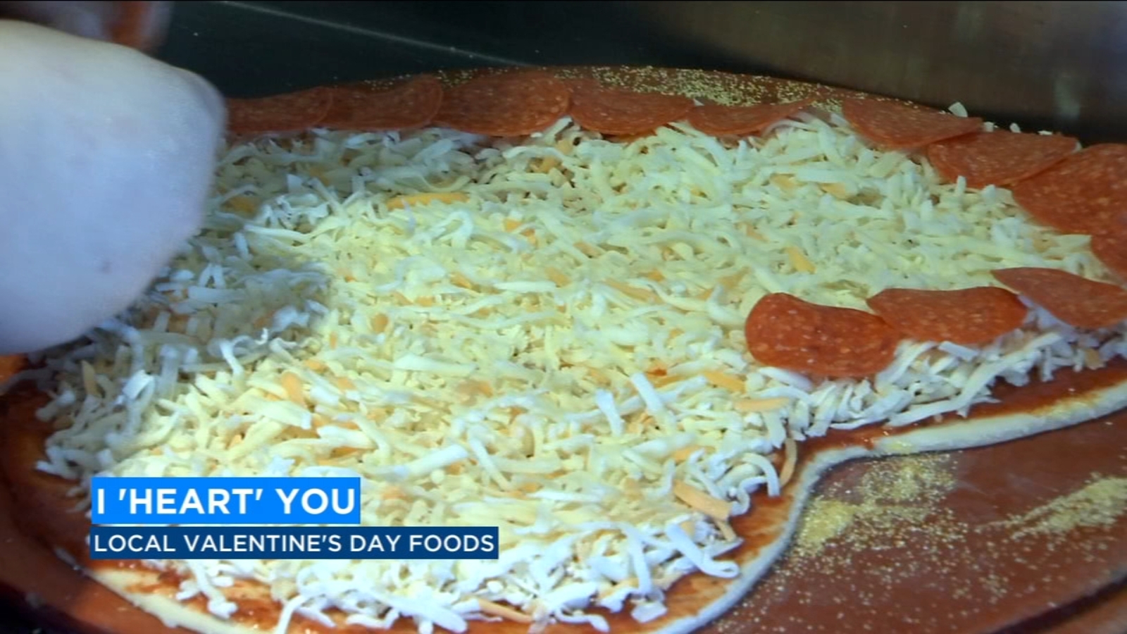 Heart-shaped everything! Here's some V-Day themed food you can get ...