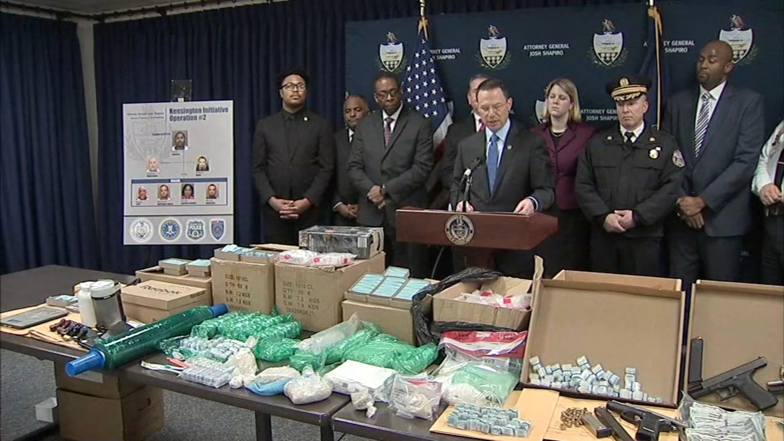 Multi-million dollar drug bust in Kensington nets 11 arrests - 6abc ...