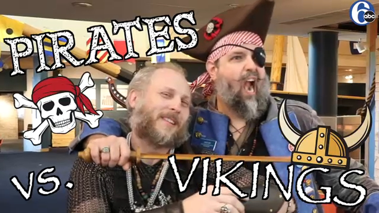 Pirates vs. Vikings Competition at Philadelphia Museums - 6abc Philadelphia