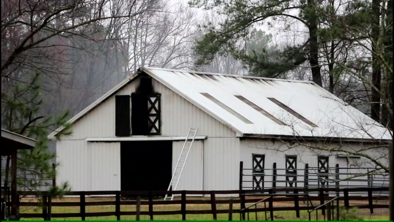 Multiple units respond to horse barn fire in Cumberland County - ABC11 ...