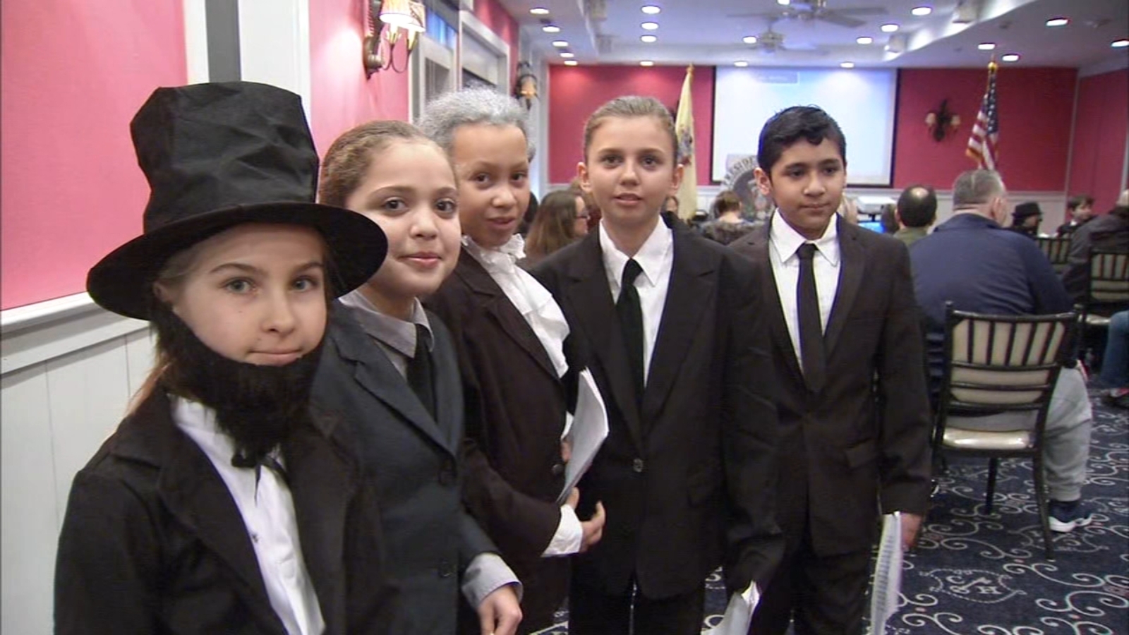 NJ students pay tribute to early United States Presidents - 6abc ...